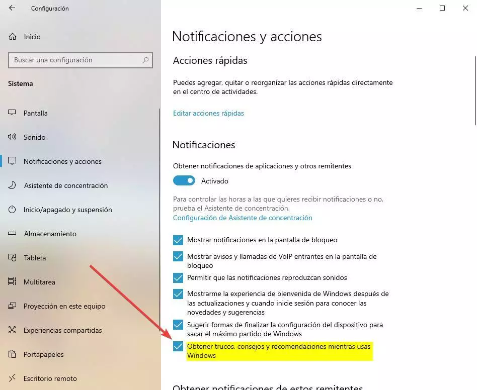 Windows 10'dan reklamları kaldırın - Bildirim ipuçlarını ve püf noktalarını kaldırın