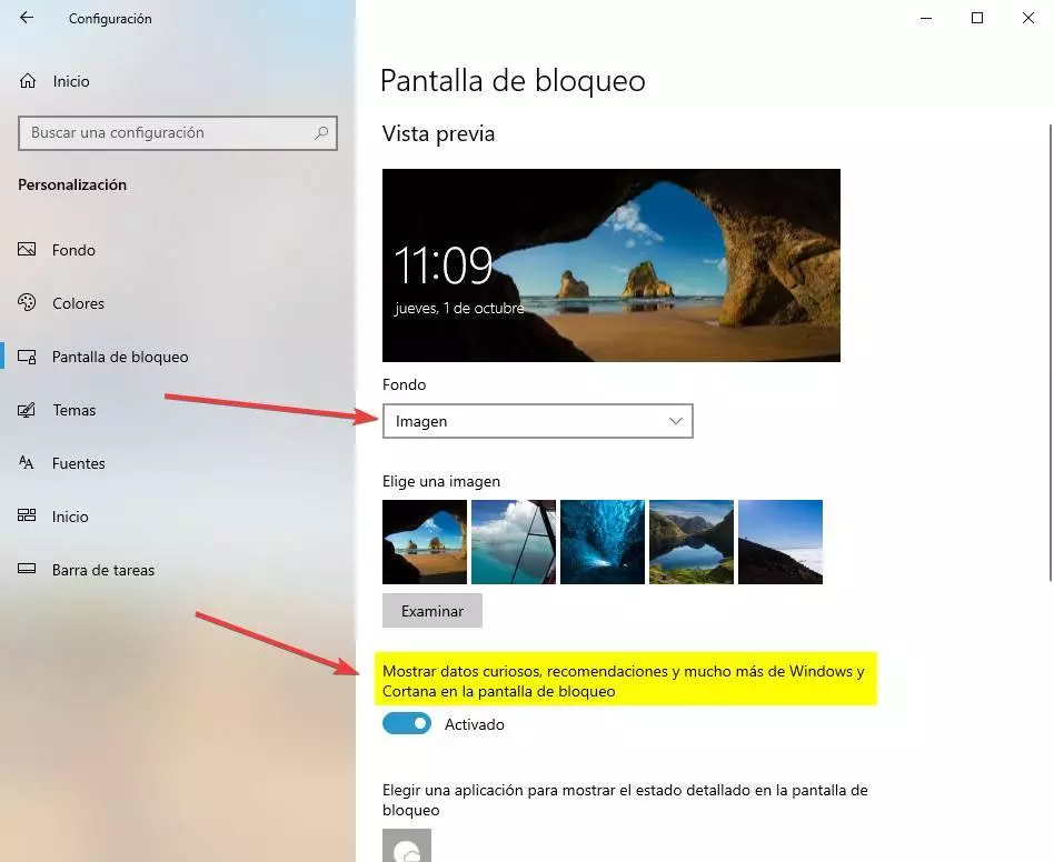 Hapus iklan tina Windows 10 - Pareuman iklan layar konci