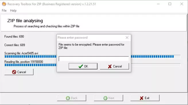 Набор инструментов для восстановления ZIP - 4