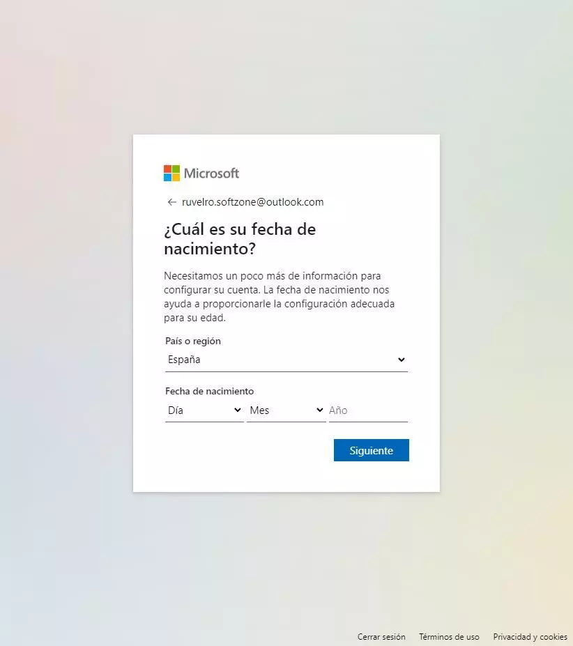 Креирајте сметка на Microsoft - 4