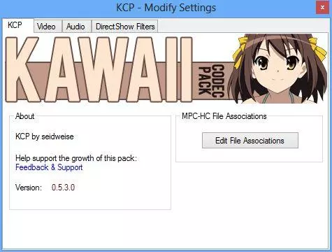 Pack de codecs Kawaii