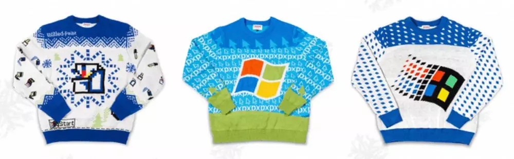 Geansaithe gránna Microsoft Windows