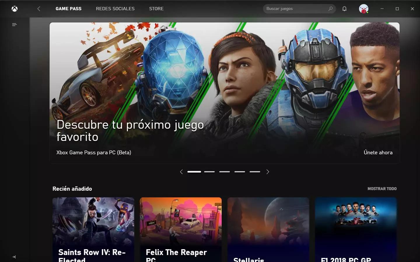 Xbox Game Pass mängud arvutile