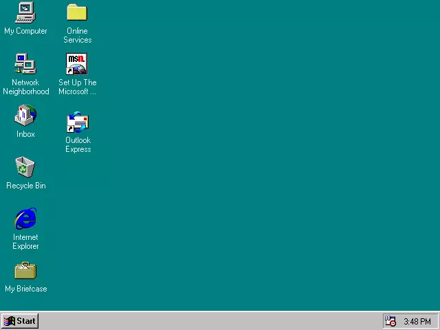 Historie Windows 95