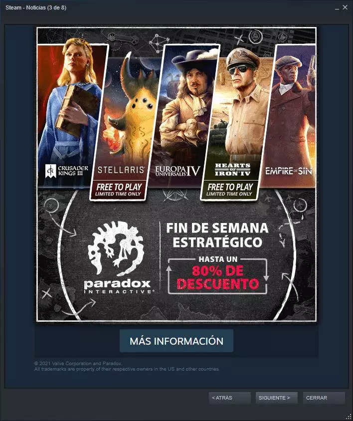 Notícies Steam - 2