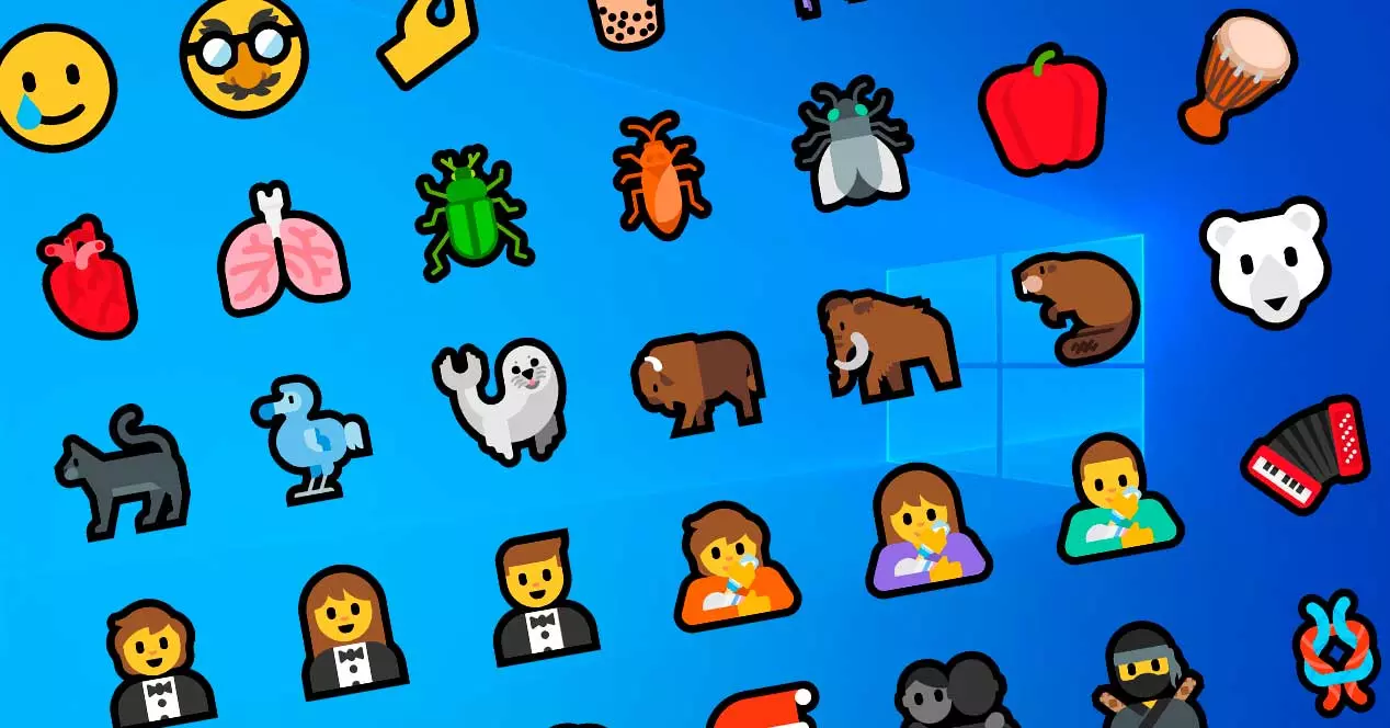 Novo emoji Windows 10 build 21277