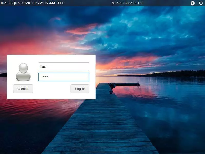 AutoTux - login