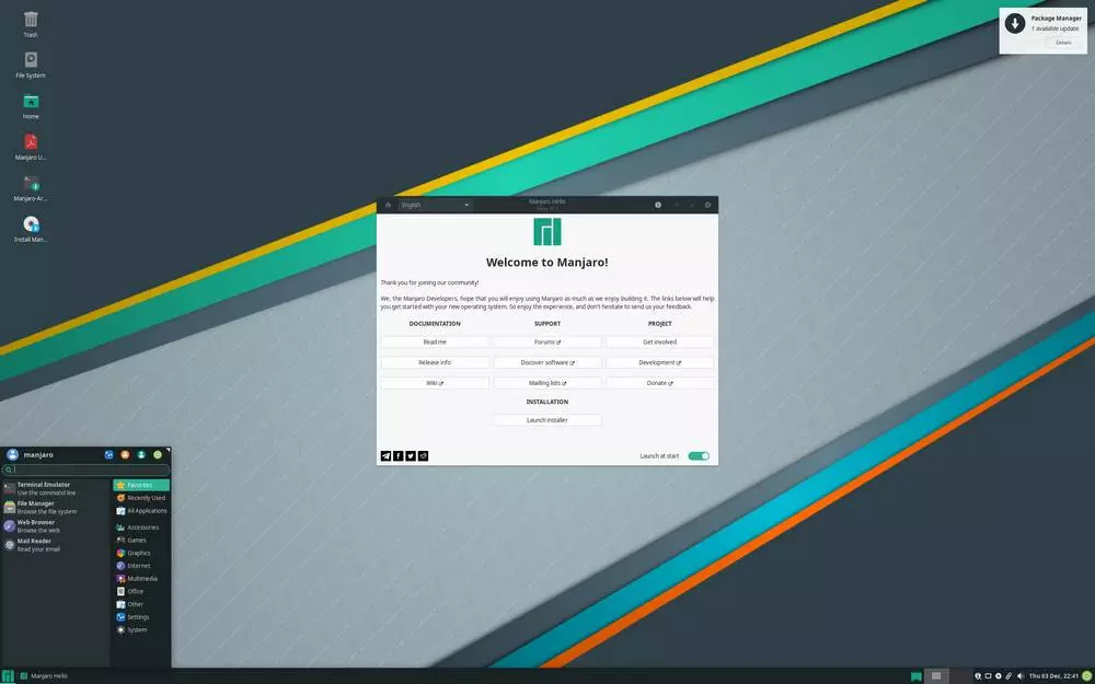 Manjaro 20.2 Nibia