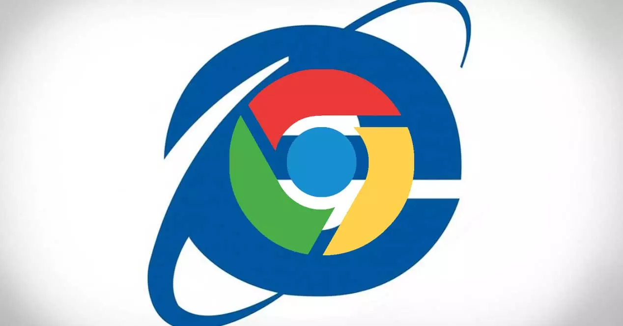 Internet Explorer Chrome