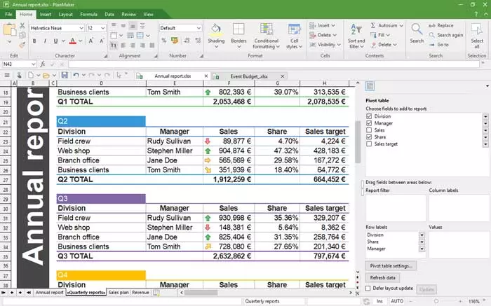 SoftMaker FreeOffice Spreadsheet