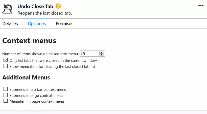 Recover Firefox tabs