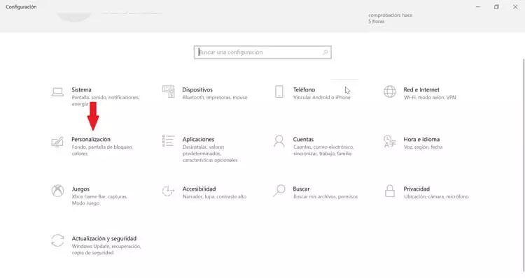Windows 10, innstillinger og personalisering