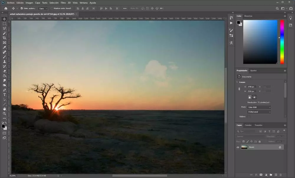 Photoshop - 写真を編集して HDR を追加する - 1