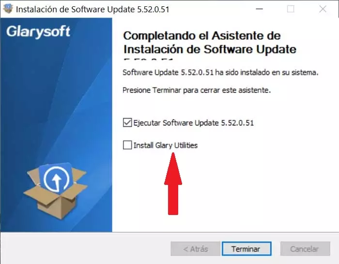 Glary Software Update Bezplatná instalace