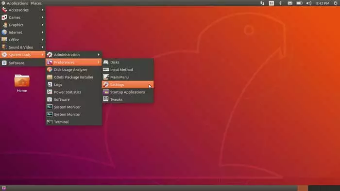 Gnome Dashboard