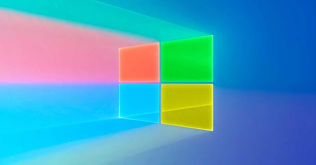 පසුබිම Windows 10 වර්ණ