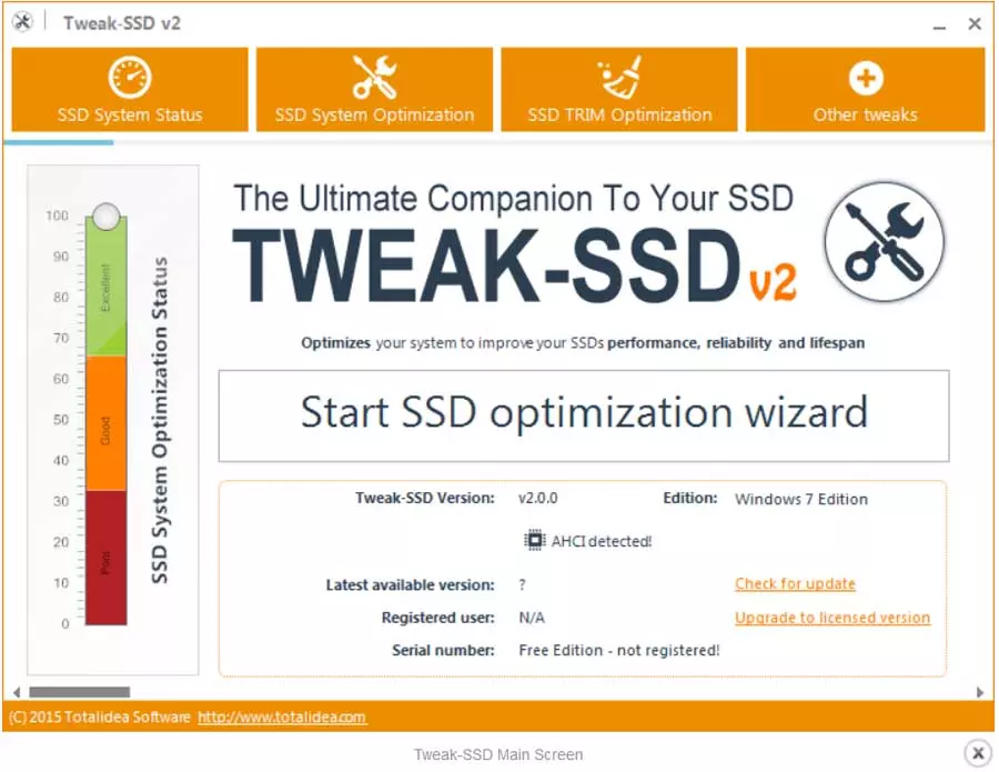 Tweak-SSD ونڈوز