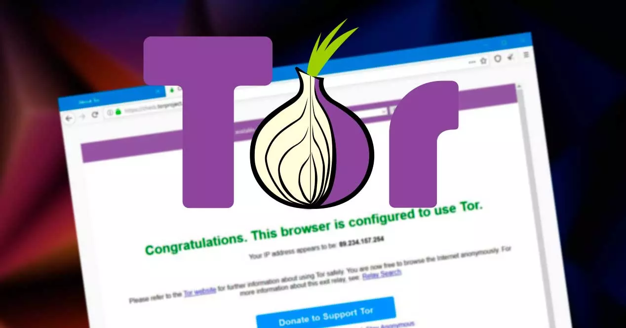 အနီရောင် Tor Browser