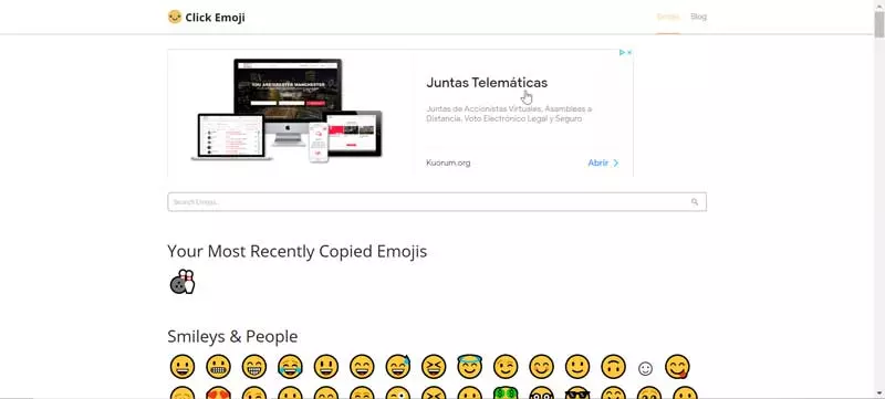 I-click ang Emoji