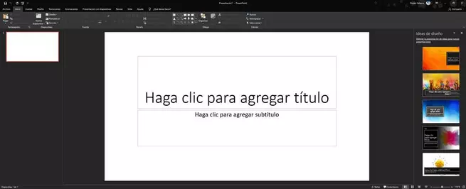 Powerpoint crni način rada