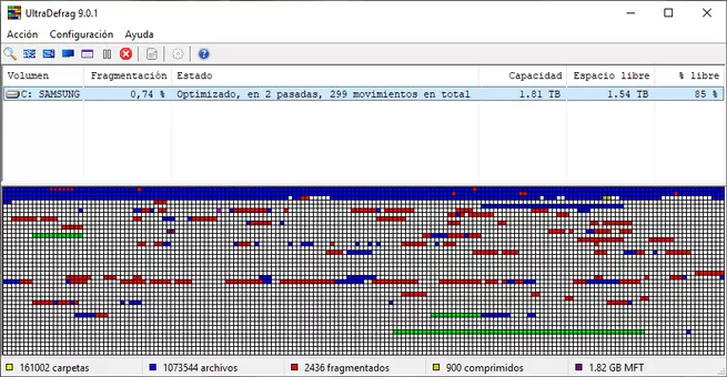 ultradefrag optimallaşdırılması