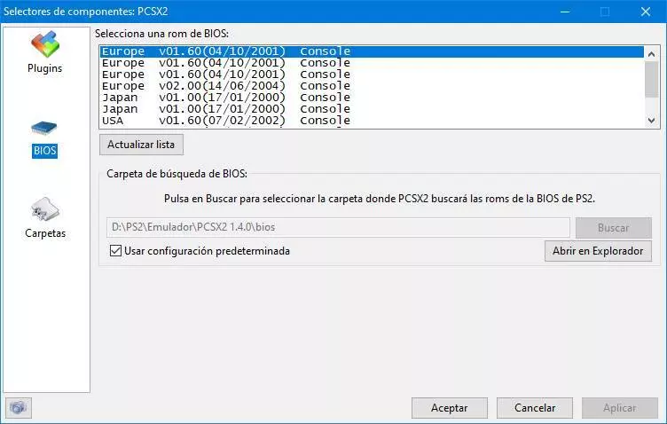 PCSX2 - Rodha BIOS