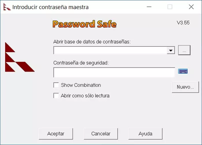 Password Safe master password