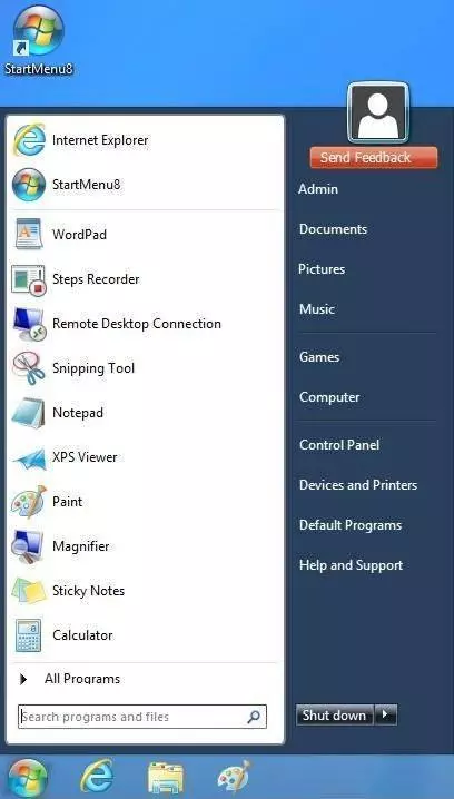 IObit Start Menu 8