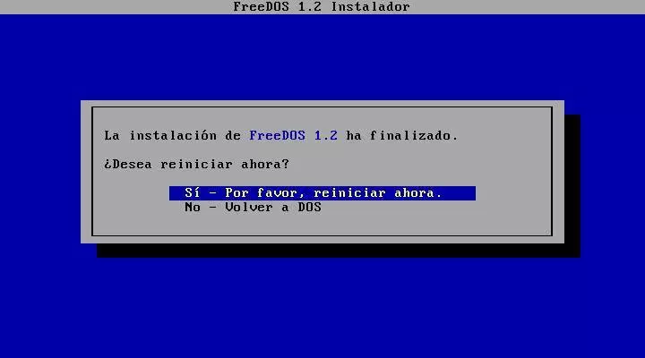 FreeDOS - 16 ইনস্টল করুন