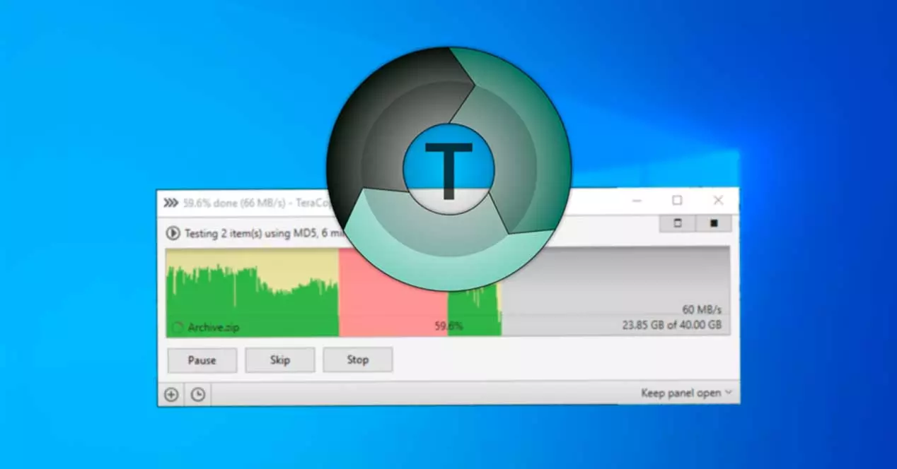 TeraCopy, program untuk menyalin file lebih cepat di Windows