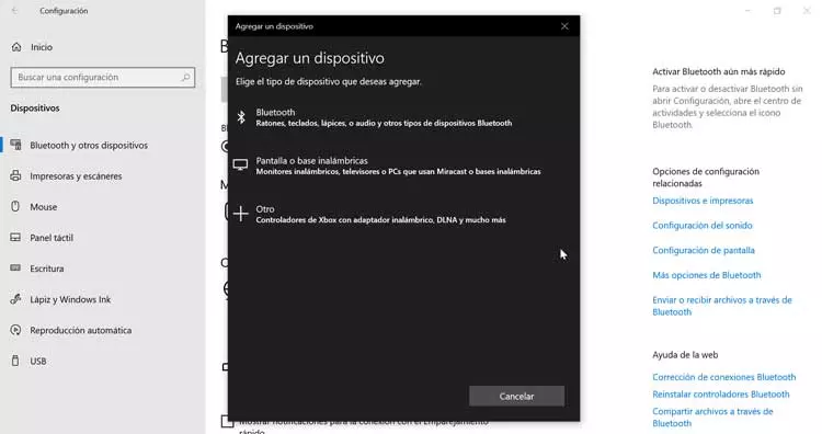 Windows 10 -asennus Lisää Bluetooth-laite