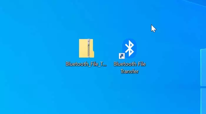 Transfert de fichiers Bluetooth