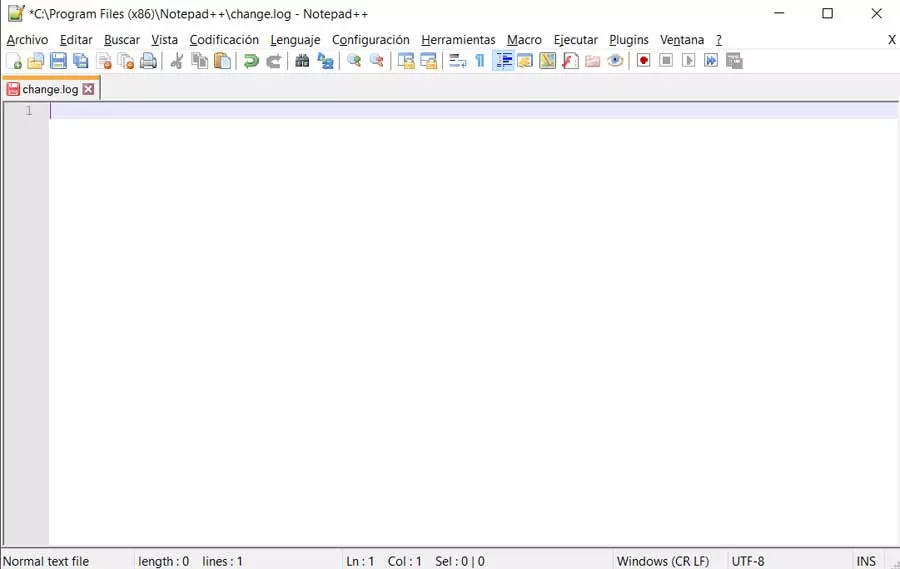 interfaco-notepad++