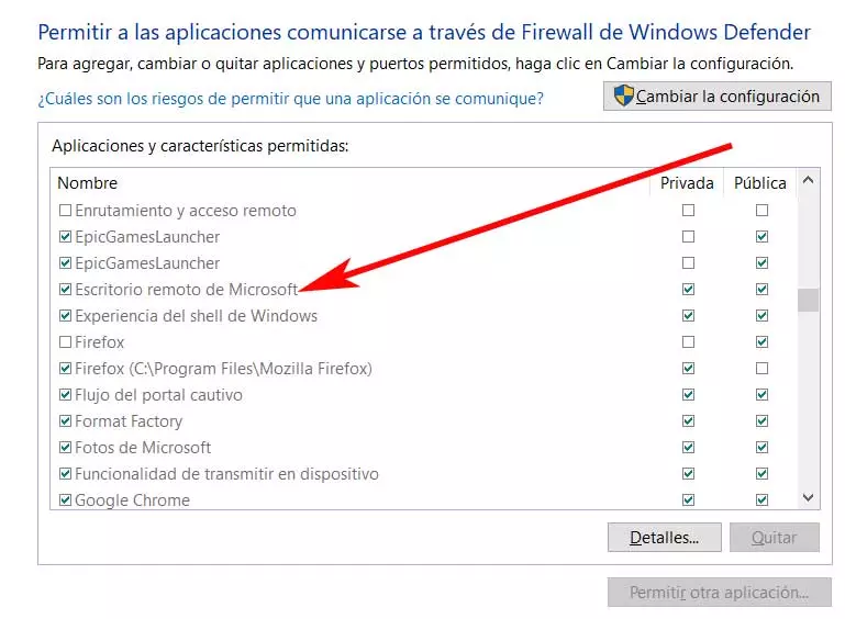 Desktop remoto Microsoft