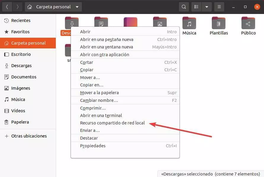 Qsim ta' folders LAN Ubuntu Linux Windows - 1