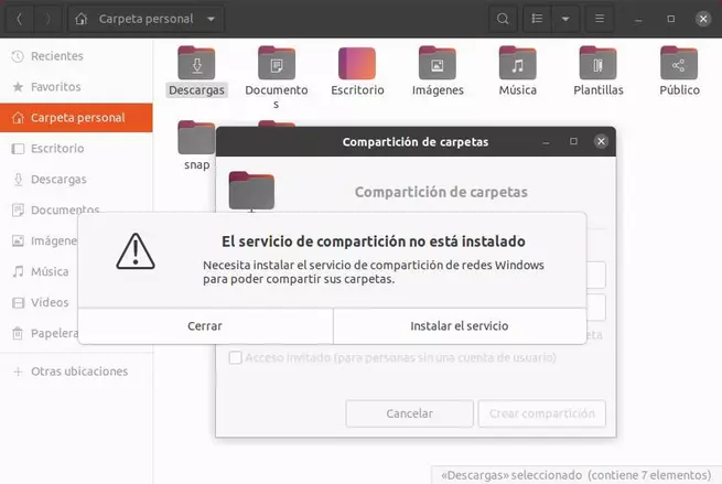 Deling af LAN-mapper Ubuntu Linux Windows - 2