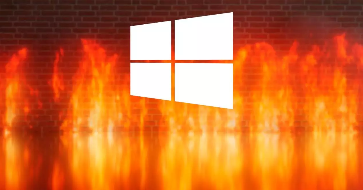Eldveggur Windows 10