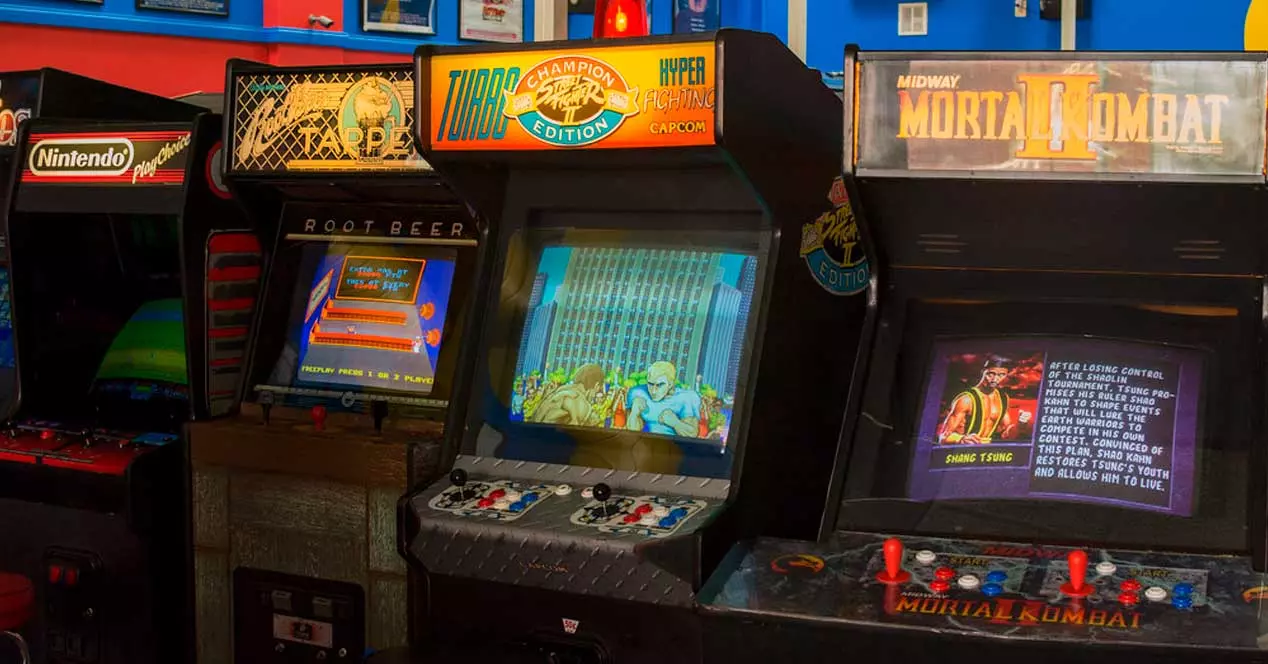 trò chơi arcade cổ điển