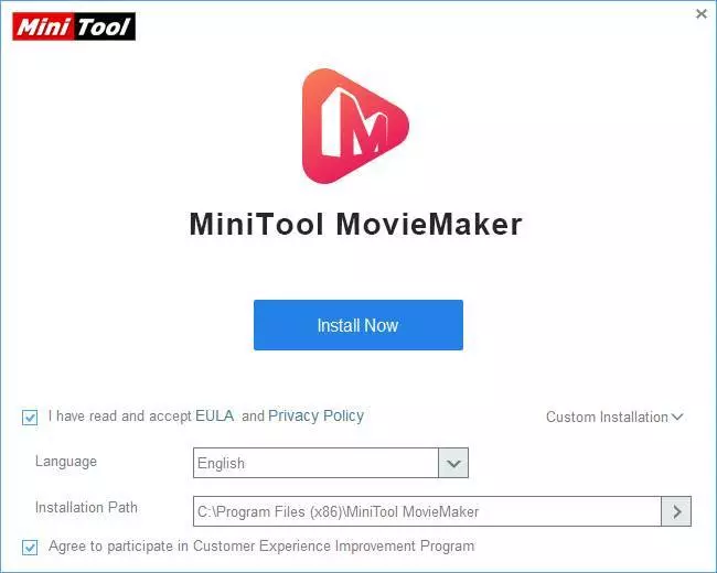 Faʻapipiʻi le MiniTool MovieMaker