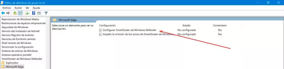 Agordu Windows Defender SmartScreen