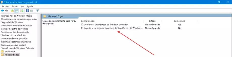 Foarkom it omgean fan Windows Defender foar Sites SmartScreen-prompts