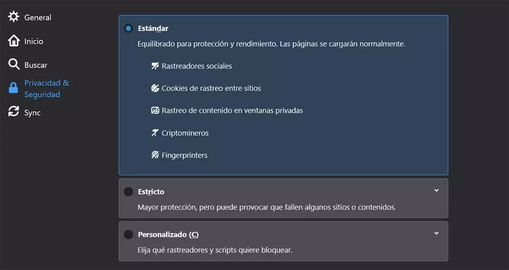 firefox gizlinligi