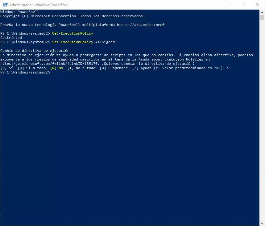 I-enable ang mga permiso sa script sa PowerShell