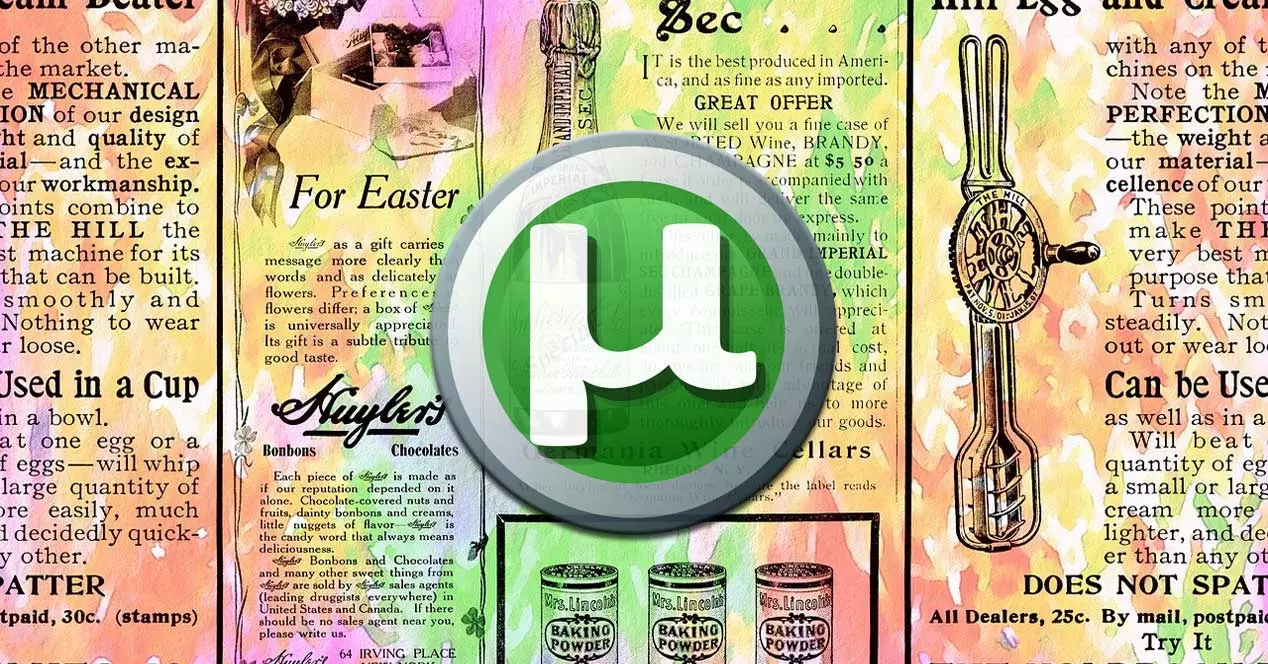 تبلیغات utorrent