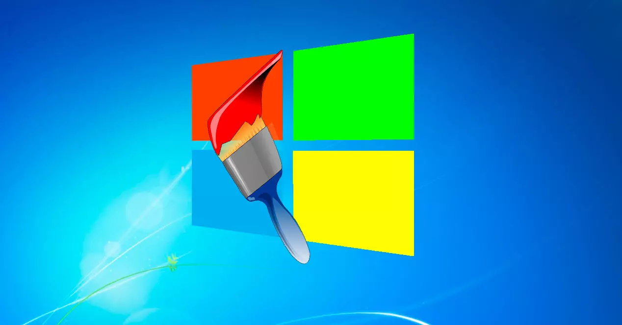 Pas Windows 7 Windows 10-tema aan