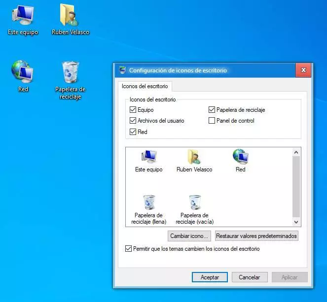 Windows 7 Insanganyamatsiko ya Windows 10 - 5