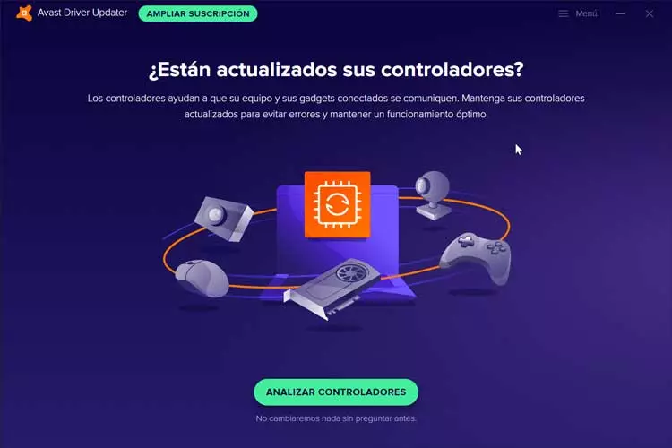 Avast Driver Updater analizira upravljačke programe