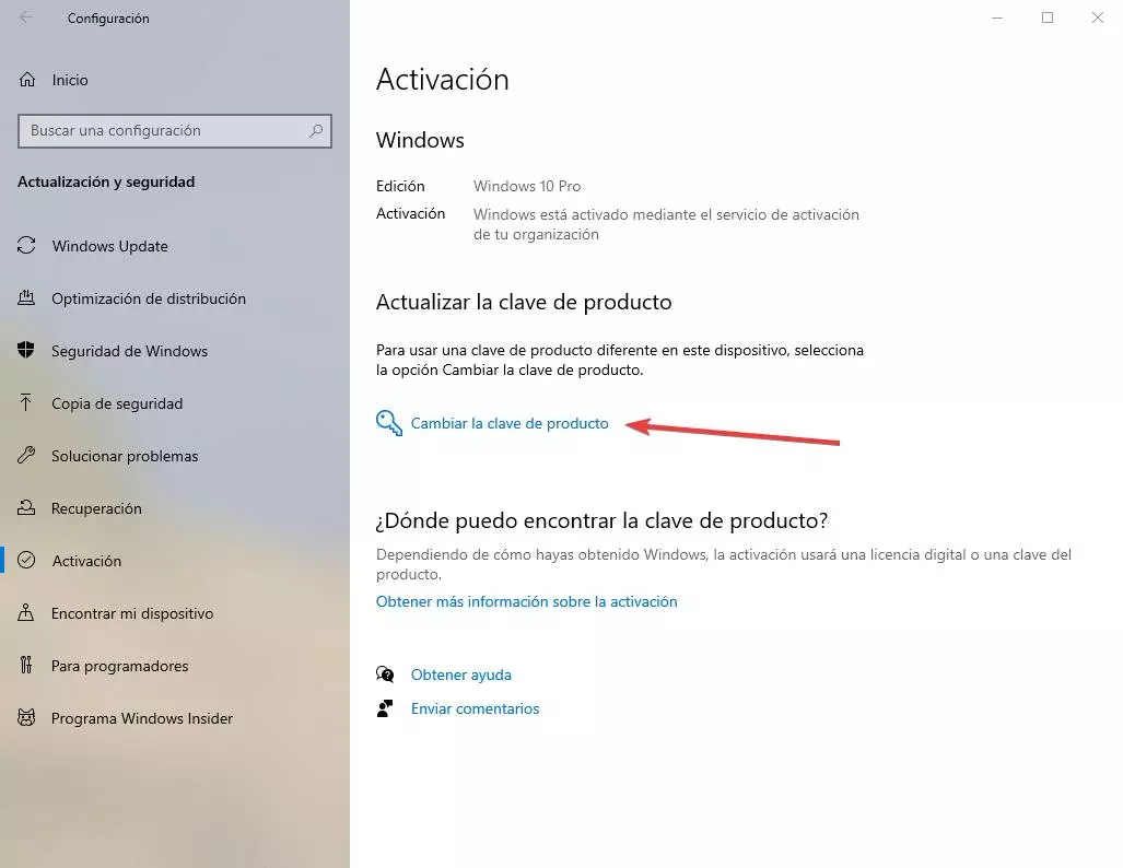 Zmień klucz produktu Windows 10