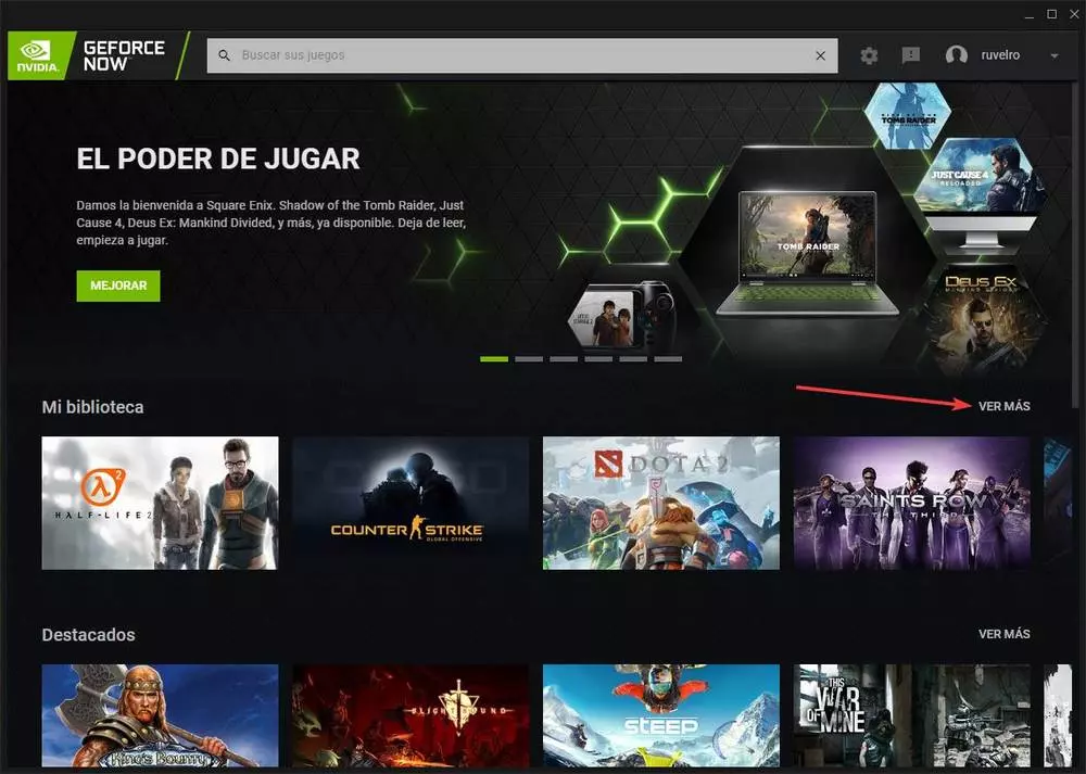 GeForce NOW - rohy ary ampio lalao Steam 5