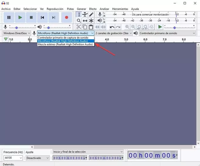 Audacity 錄製你的聲音 02